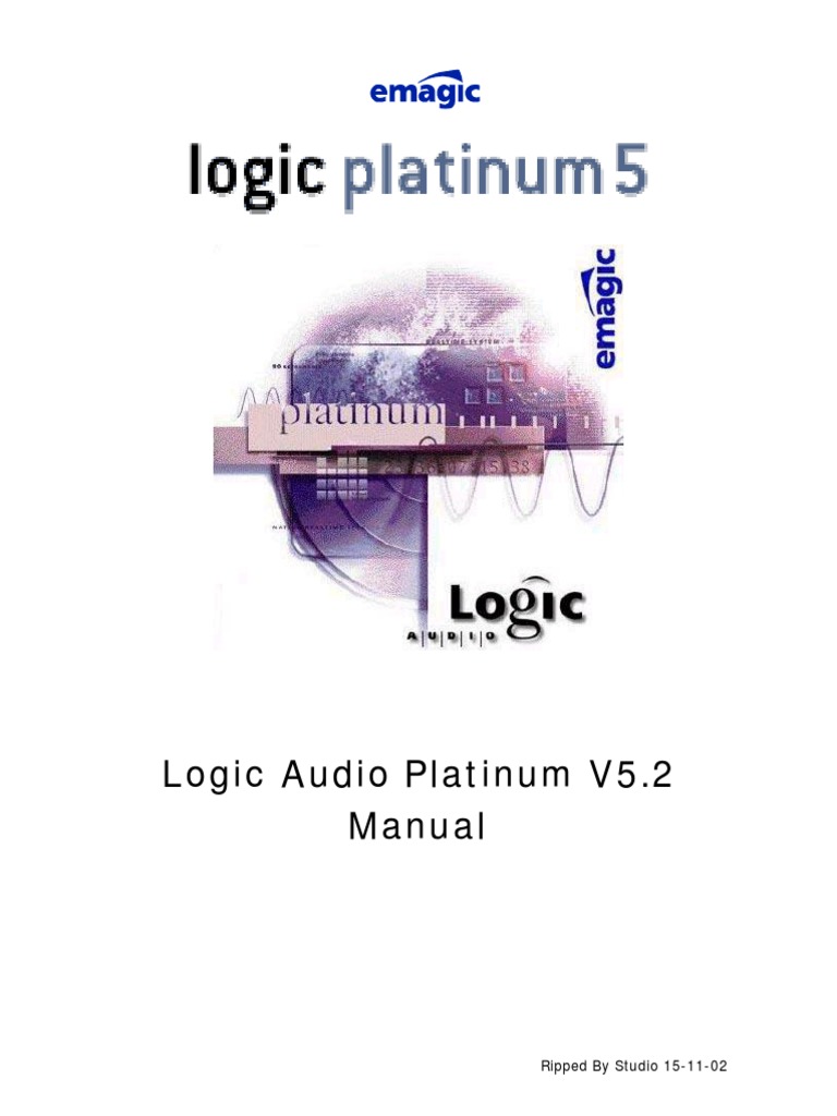 Logic Audio Platinum 5.2 Manual | PDF | Computer Science | Sound Technology