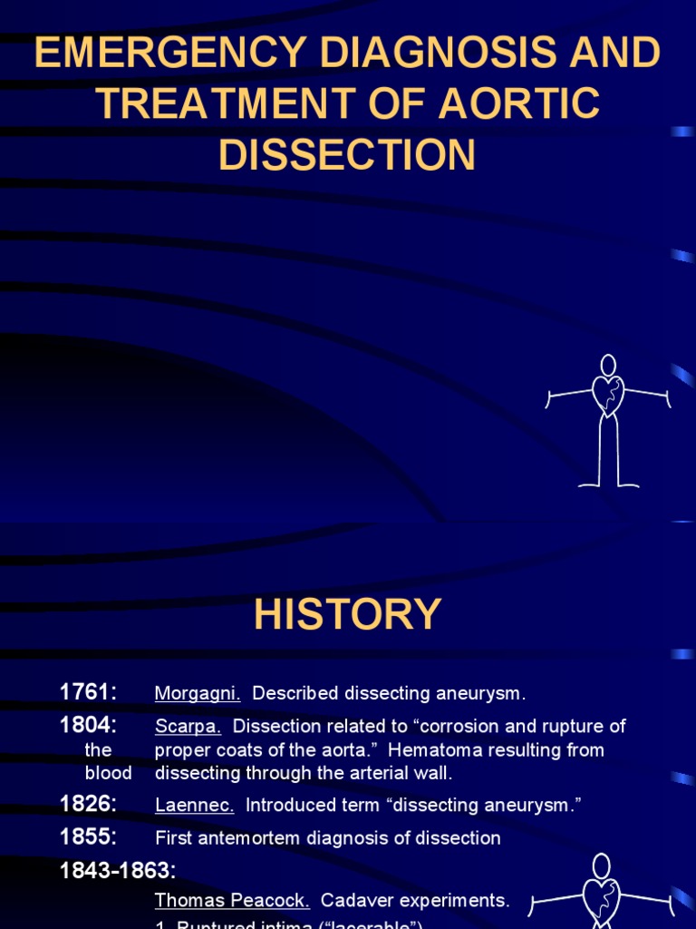 Aortic Dissection PP Presentation | PDF | Aorta | Medicine