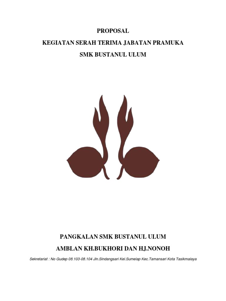 Proposal Sertijab 2022 | PDF