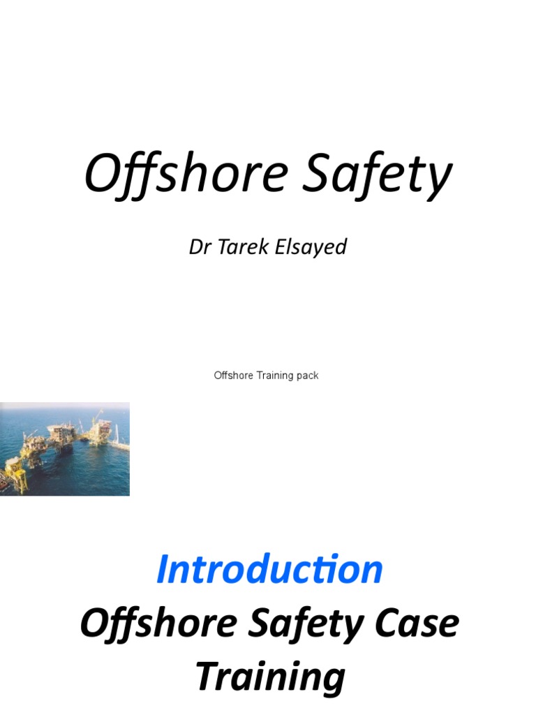 Offshore Safety Training Overview | PDF | Risk | Blowout (Well Drilling)
