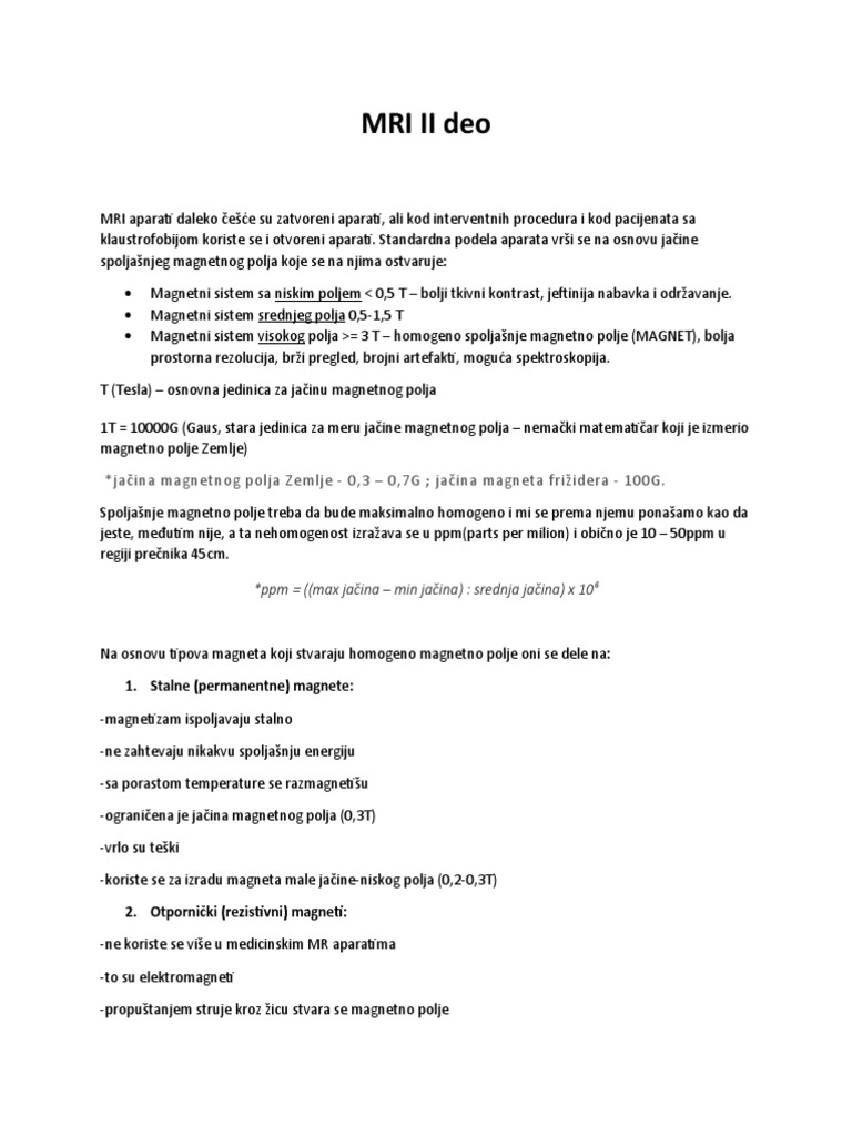 Mri 2 | PDF