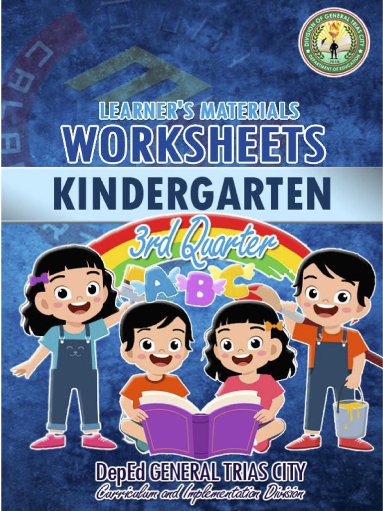 3rd Quarter Worksheet Kinder | PDF | Law | Copyright Law