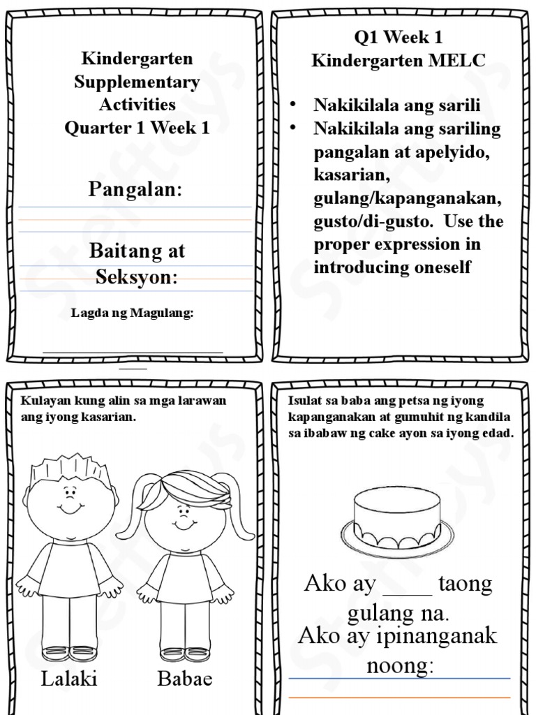 q1 WK 1 Supplementary Activity | PDF q1 WK 1 Supplementary Activity | PDF