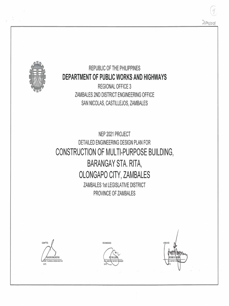 Multi-Purpose Building (3) | PDF