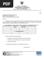Sample LETTER OF REQUEST FOR SCHOOL FORM 137 | PDF