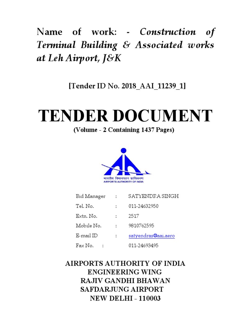 Aai Specification Pdf Concrete Construction Aggregate