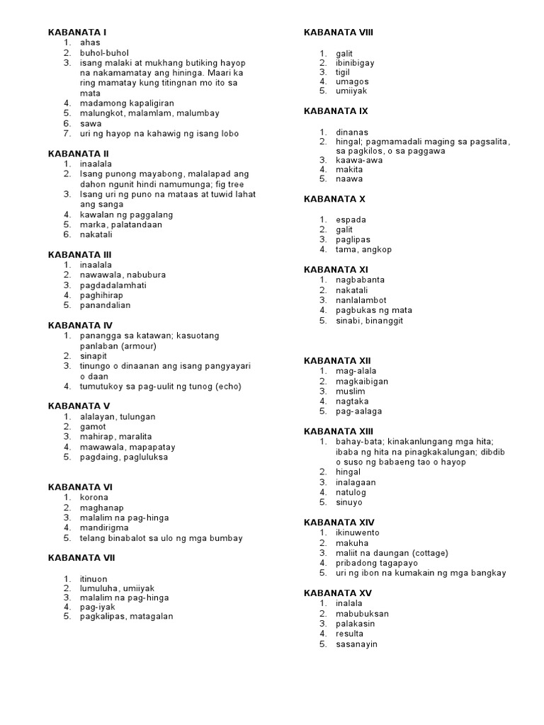 Florante at Laura Answer Keys Quizzes | PDF