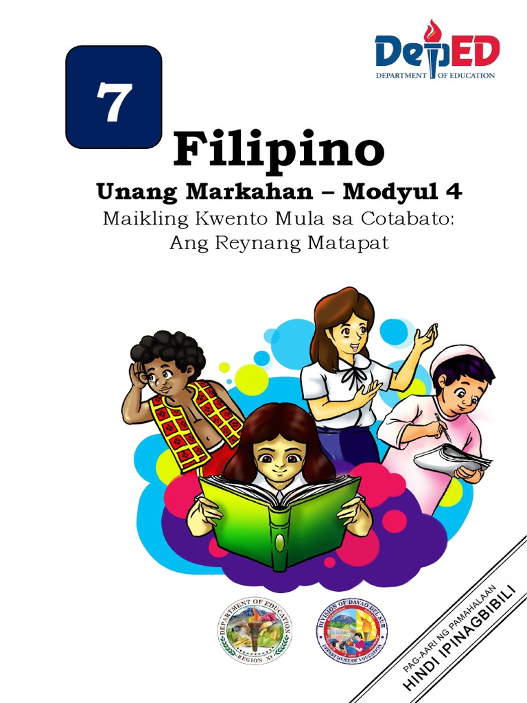 Filipino: Unang Markahan - Modyul 4 | PDF