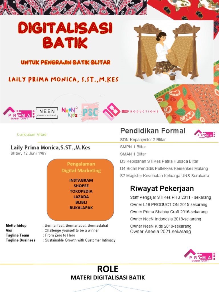 Digitalisasi Batik | PDF