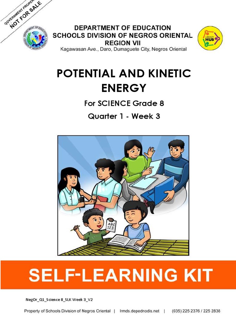 Science 8 Q1-WK 3 | PDF | Kinetic Energy | Potential Energy