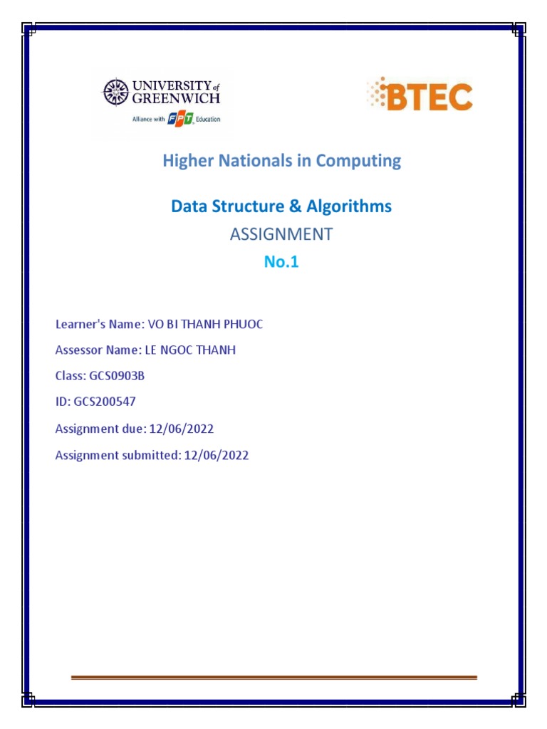 Data Structure - Assignment 1 | PDF | Queue (Abstract Data Type ... Data Structure - Assignment 1 | PDF | Queue (Abstract Data Type ...