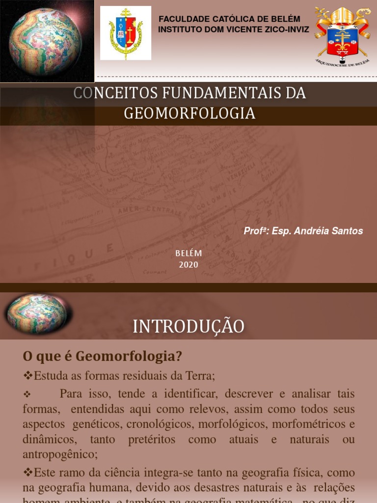 Fundamentos da Geomorfologia | PDF | Geomorfologia | Geociências