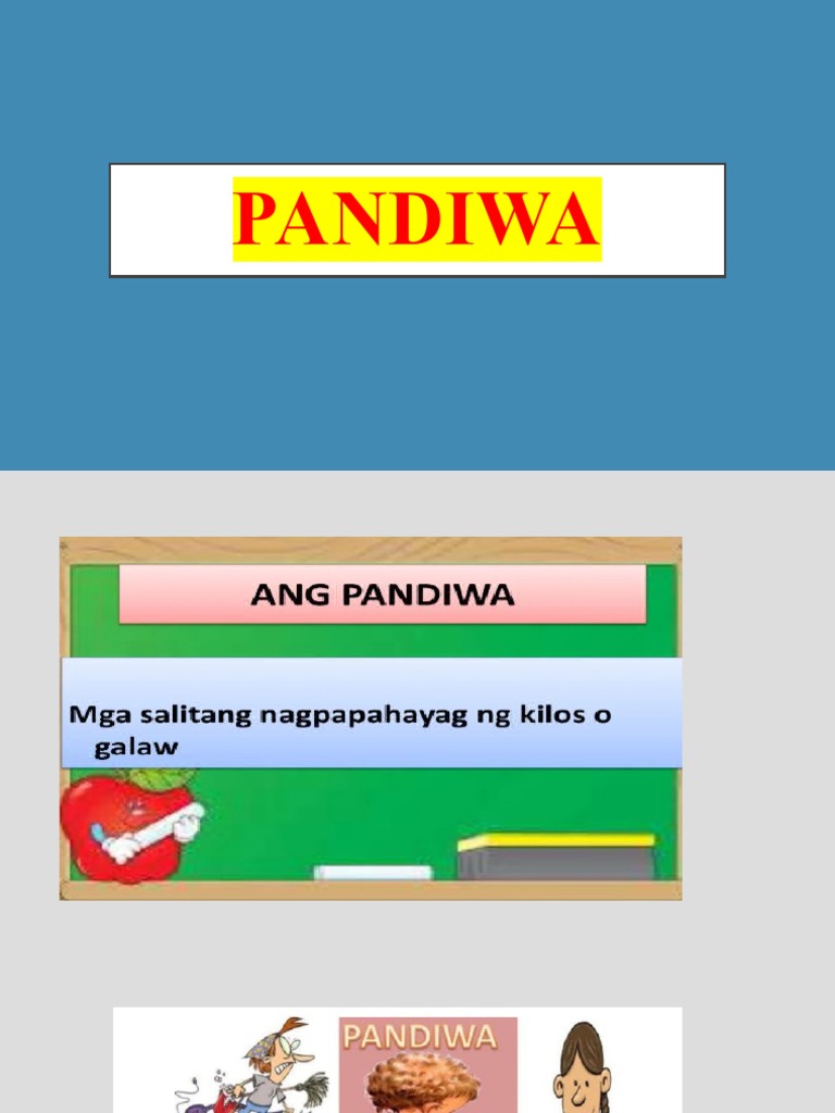 Pandiwa | PDF