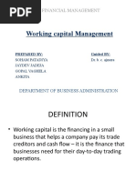 Working Capital Management Problems and Solutions | PDF | Working ...