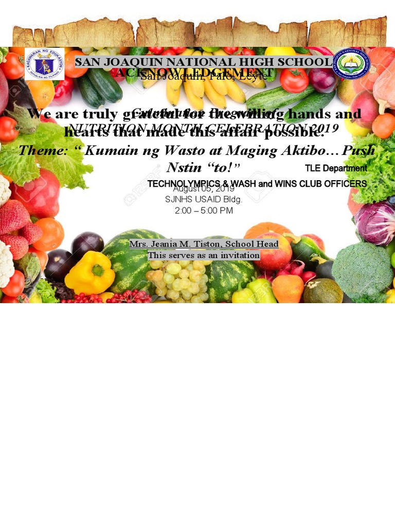 Program Tle Month Launching | PDF