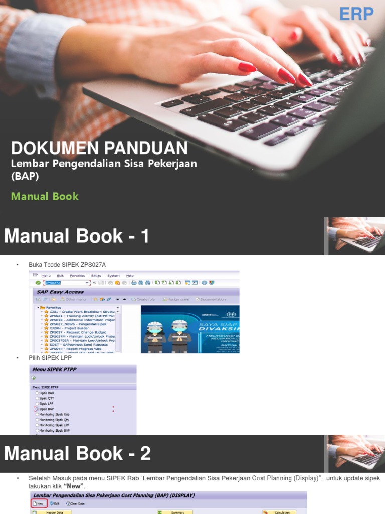 Manual Book SIPEK BAP | PDF | Komputer