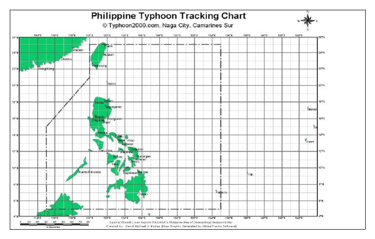 Typhoon Tracking Chart | PDF
