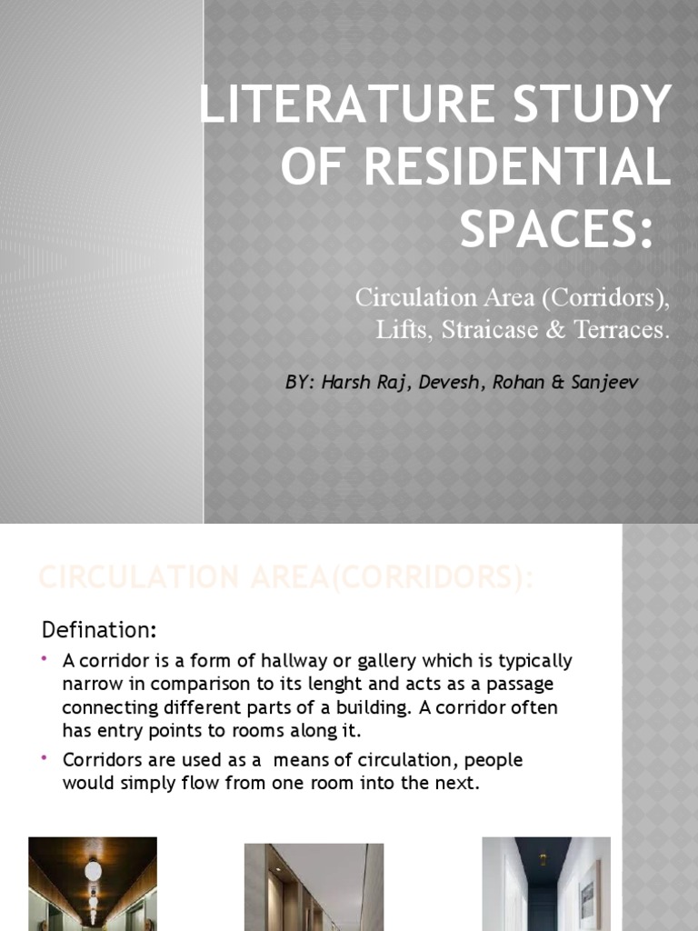 Ad - III Assignment-1presentation by Harsh Raj, Devesh, Rohan & Sanjeev | PDF | Stairs | Elevator