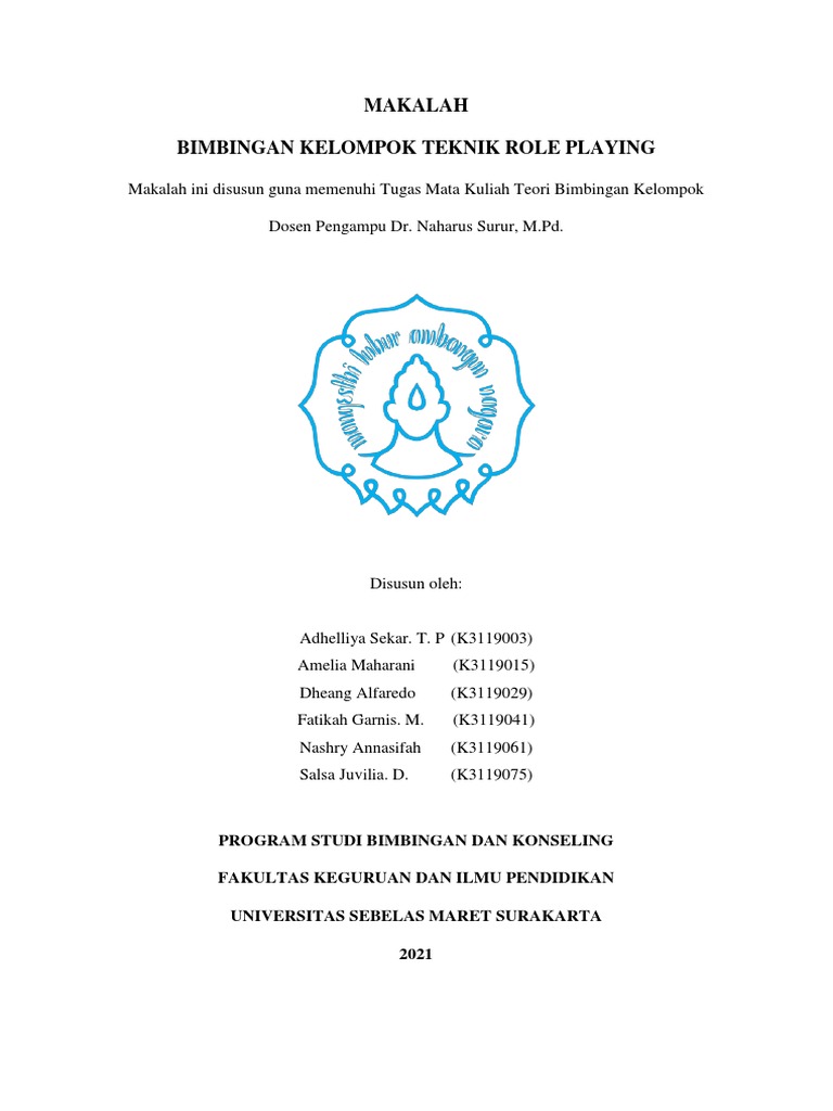 Role Playing dalam Bimbingan Kelompok | PDF