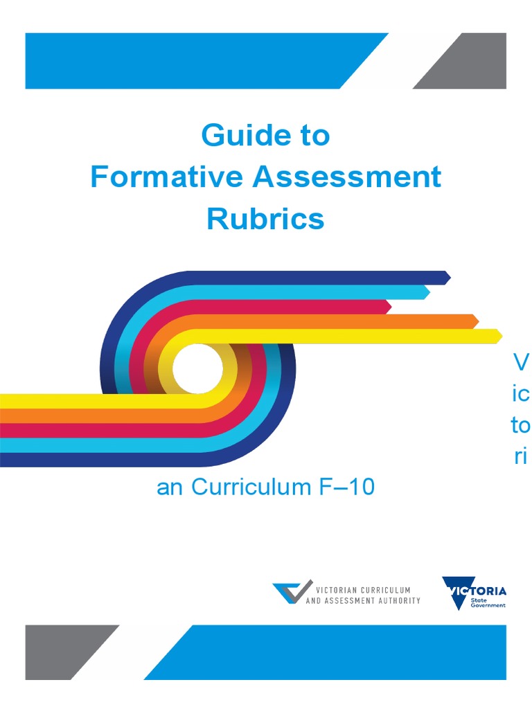 Guide To Formative Assessment Rubric S | PDF | Educational Assessment ...