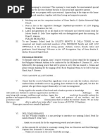 Emcee Script For Turn Over Ceremony | PDF