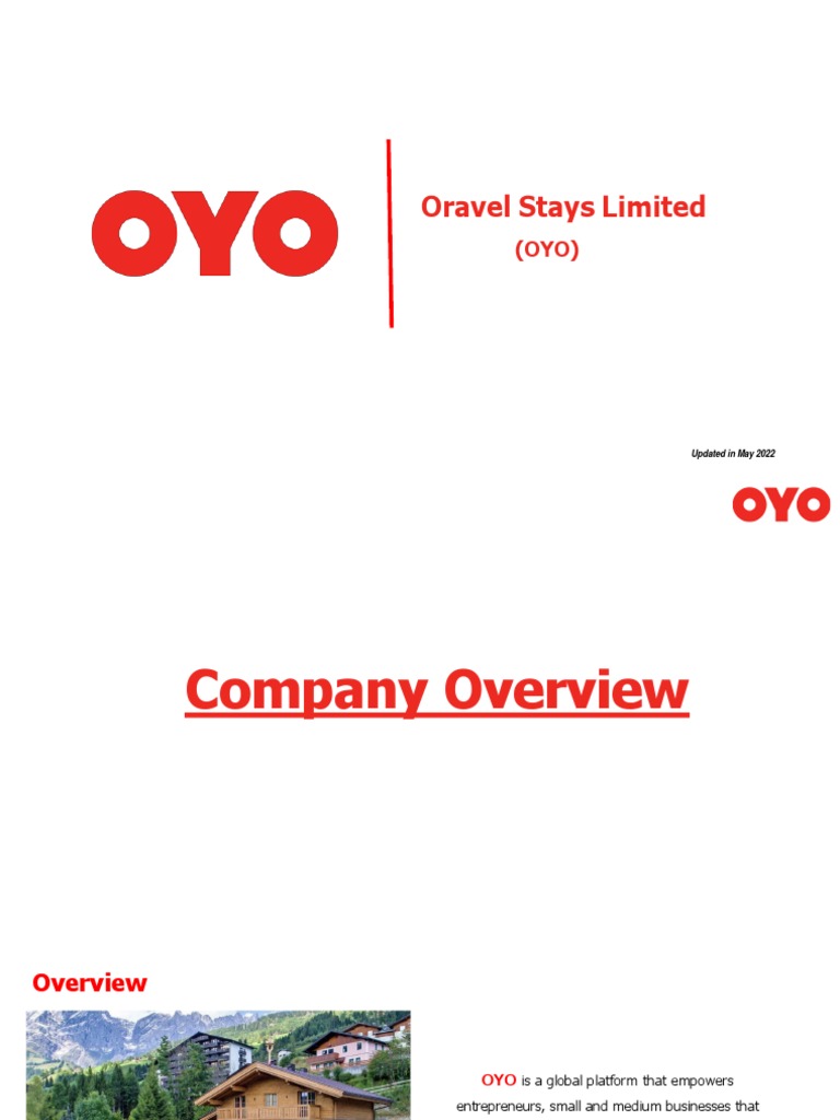 Oravel Stays Limited (OYO): A Leading Global Platform Empowering Small ...