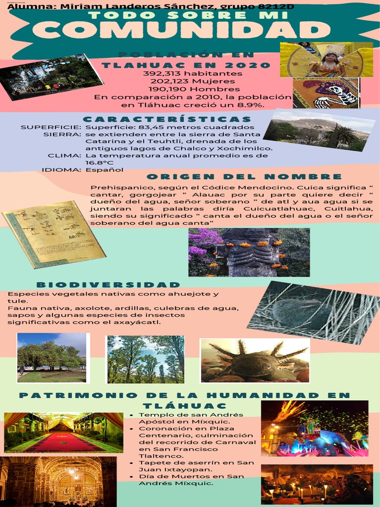 Landeros - M SJ INFOGRAFIA DE MI COMUNIDAD | PDF