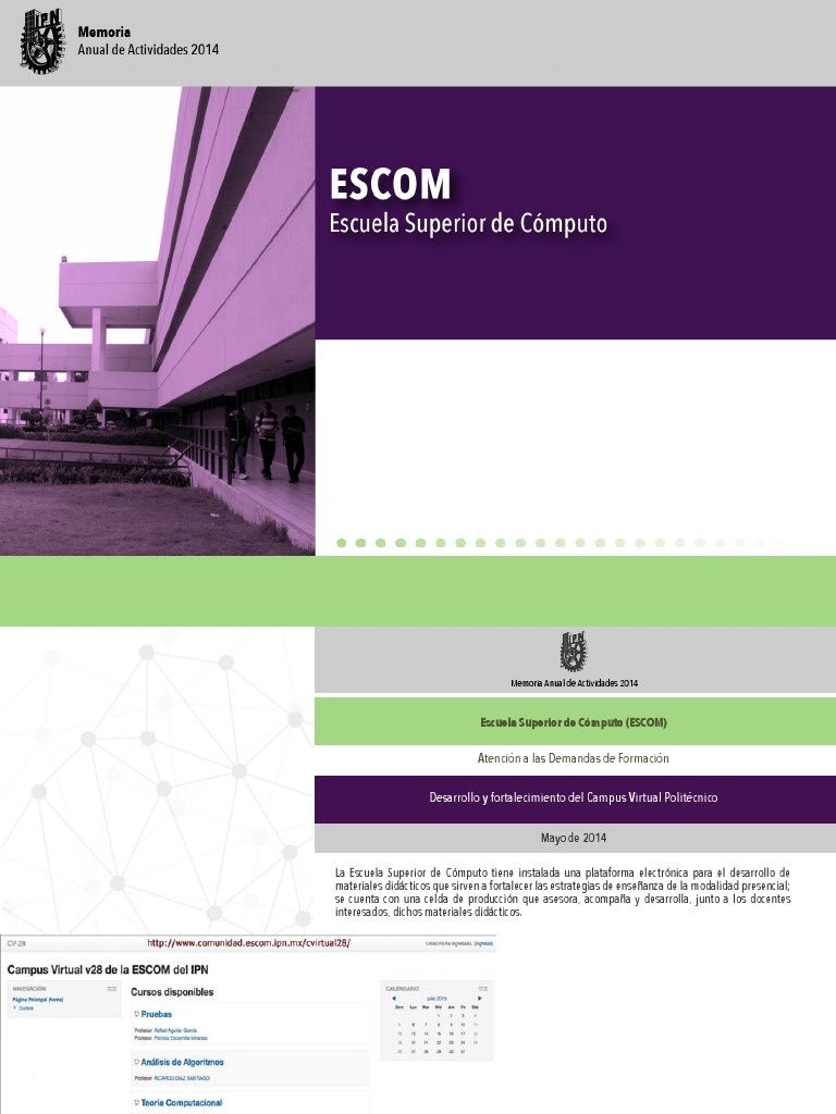 Escom | Descargar gratis PDF | Método de enseñanza | Educación más alta