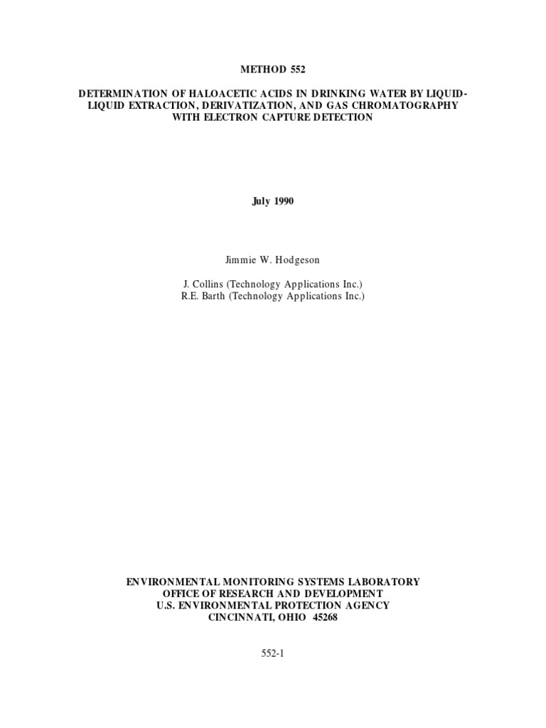 Jimmie W. Hodgeson J. Collins (Technology Applications Inc.) R.E. Barth ...
