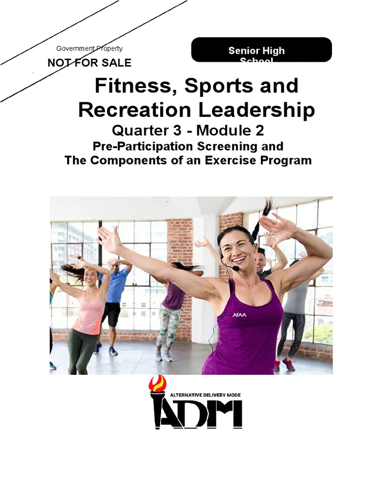 Fitness, Sports and Recreation Leadership: Quarter 3 - Module 2 | PDF | Strength Training ...