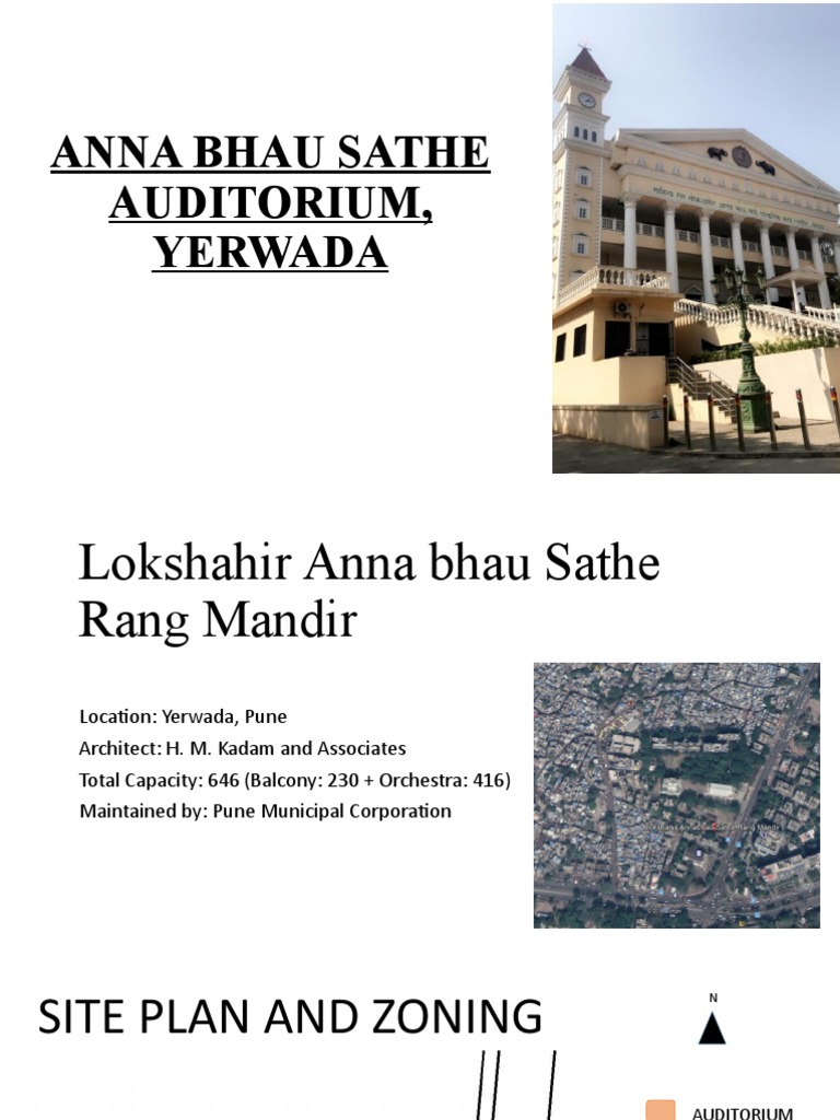 Anna Bhau Sathe Auditorium, Yerwada | PDF | Duct (Flow) | Building ...