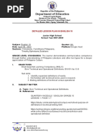 Detailed Lesson Plan in English | PDF | Persuasion | Essays