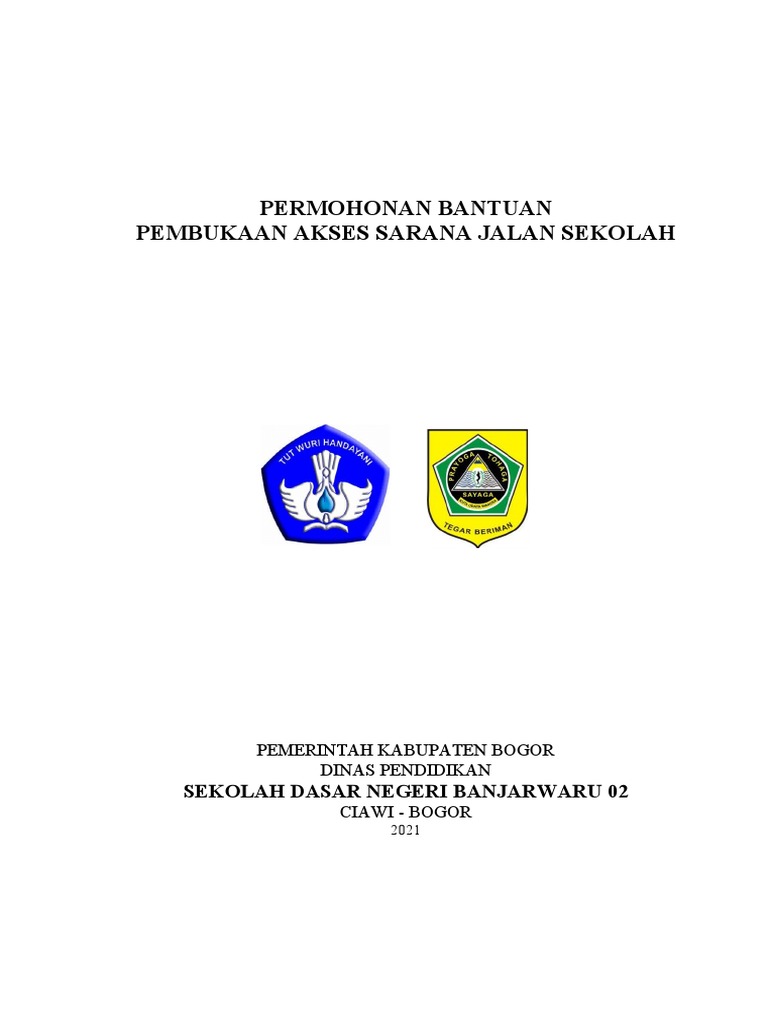 Proposal Pembukaan Akses Jalan Sekolah | PDF