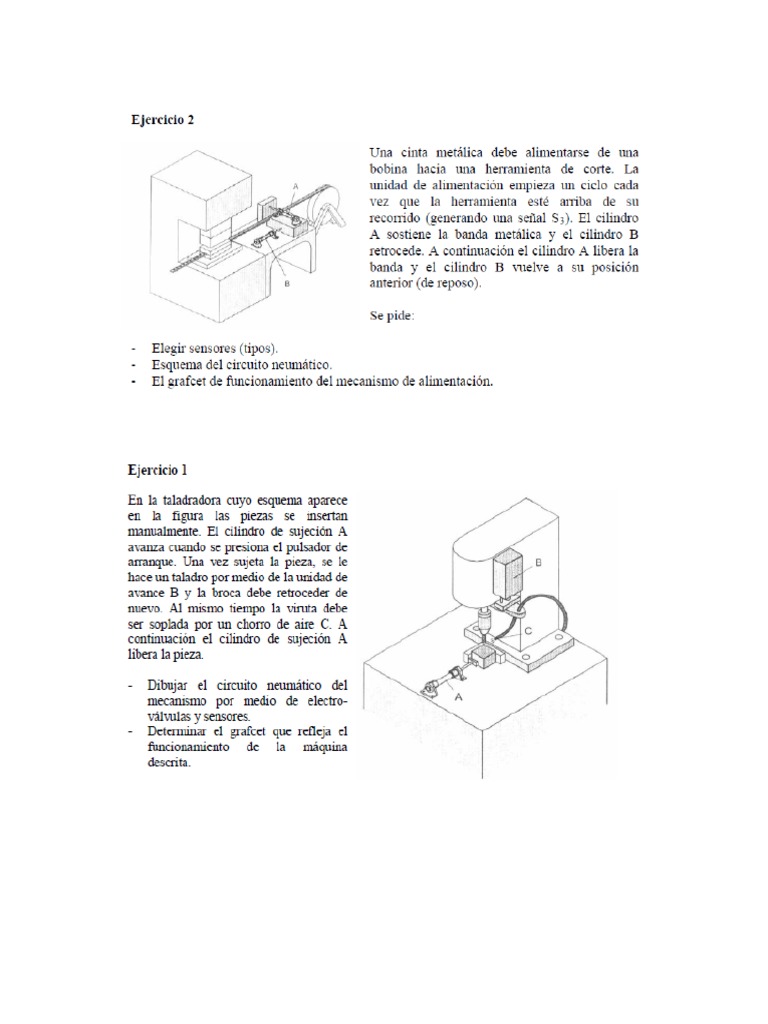 Ejercicios Control & Automatización de Procesos | PDF
