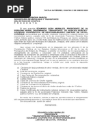 Formato Carta Poder CESPT | PDF