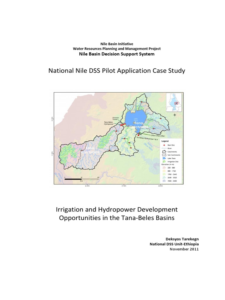 Tana-Beles Irrigation and Hydropower Analysis | PDF | Hydroelectricity ...