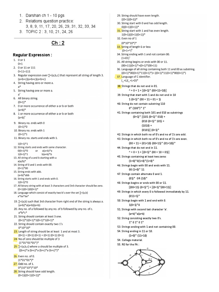 Toc Gtu | PDF | Grammar | Language Mechanics