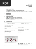 A Detailed Lesson Plan in Physical Education 9 MICRO DEMO ZUMBA FITNESS ...
