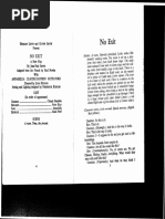 No Exit - Jean-Paul Sartre | PDF