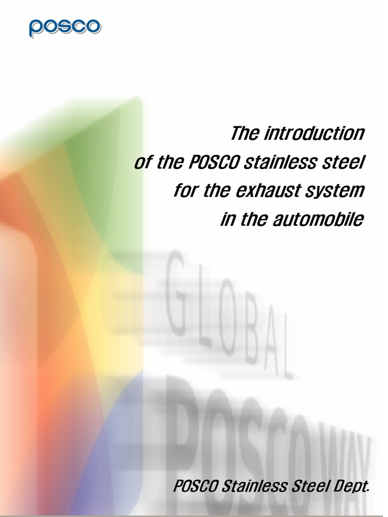 POSCO Stailess | PDF | Stainless Steel | Construction