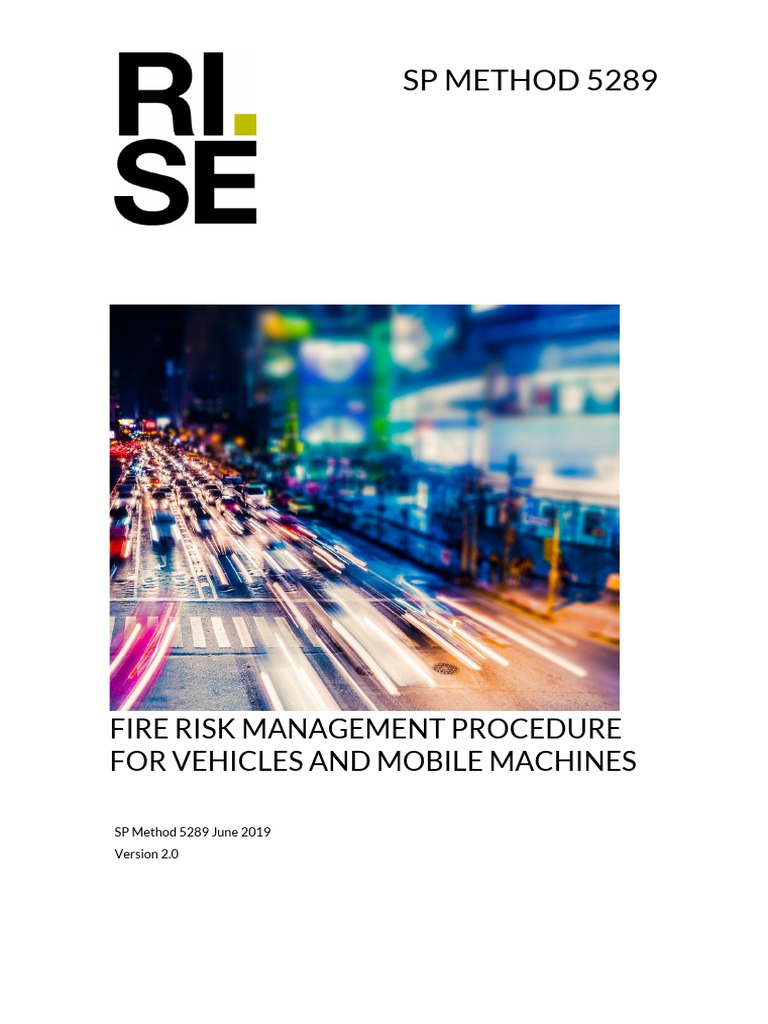 Rise SP Method 5289 | PDF | Risk | Risk Management