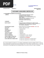 Bill of Lading CCL Cargo Container Line - CANS19058826 | PDF | Freight ...