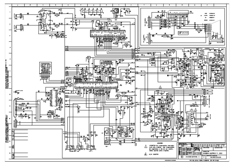 Esquema Elétrico TV-2920 | PDF