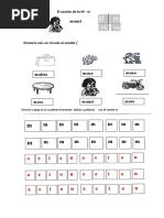 COPIA LAS PALABRAS Y SEPARA SILABAS M | PDF