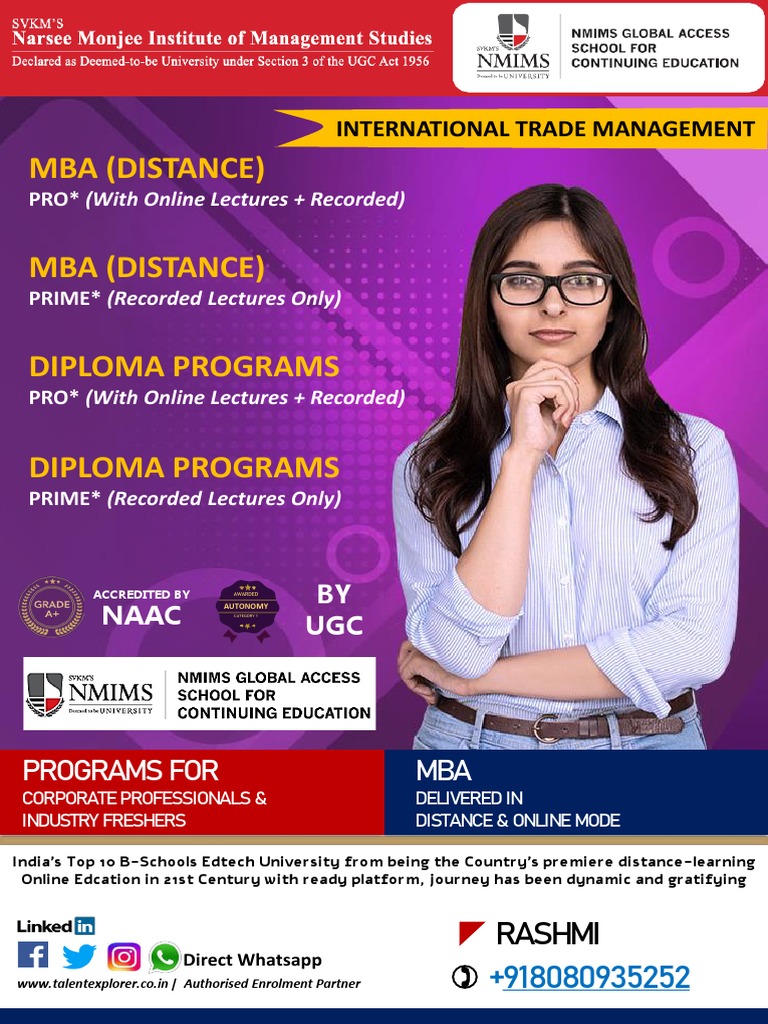 International Trade - Brochure | PDF | University And College Admission ...