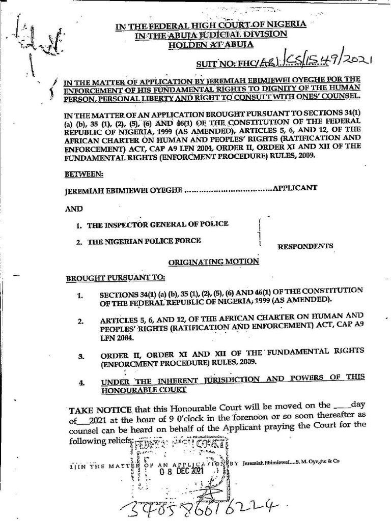 Fake 5 Remand Orders - Compressed | PDF
