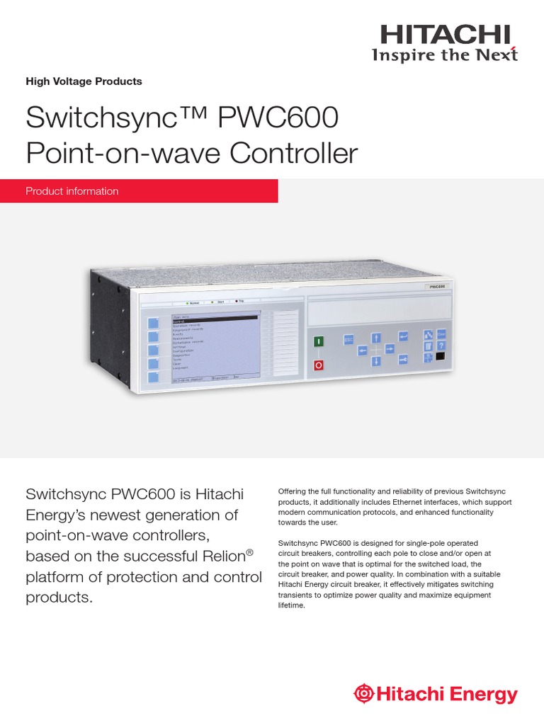 Switchsync_PWC600_1HSM954322-24_2021_11 | PDF | Transformer ...