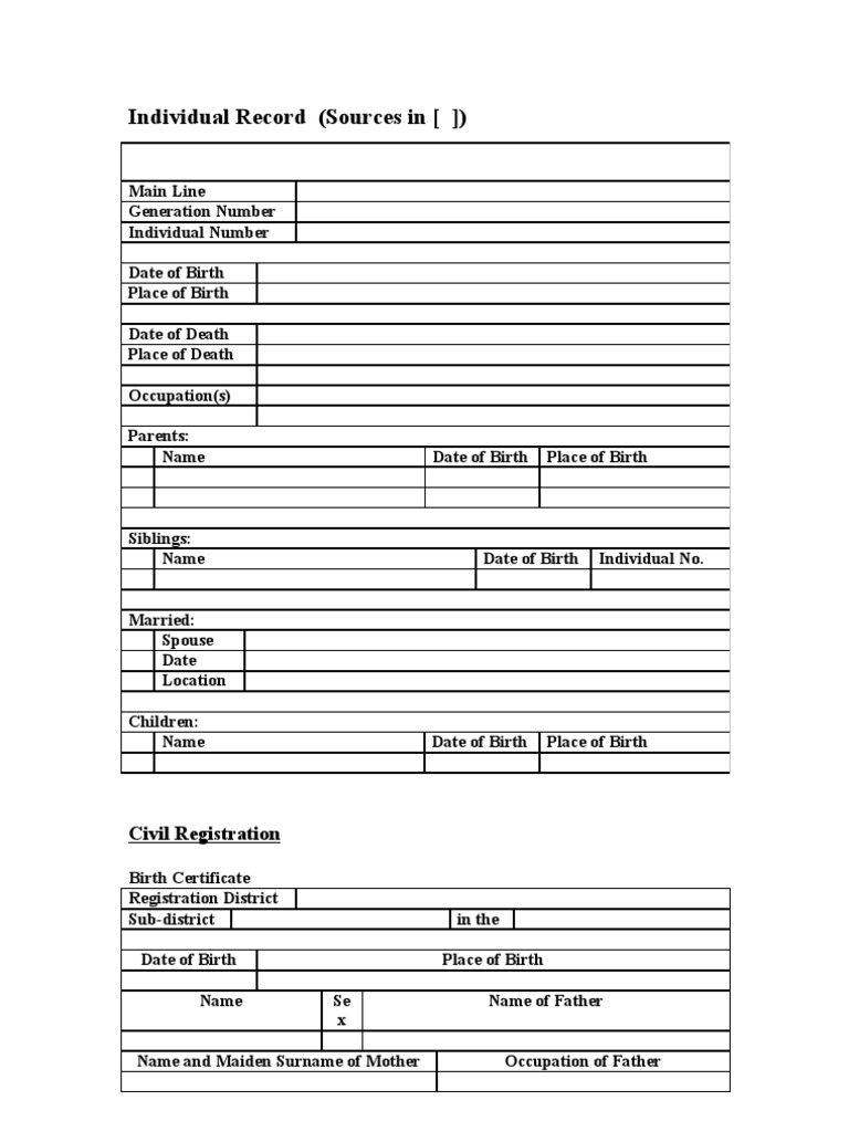 Comprehensive Civil Records Guide | PDF