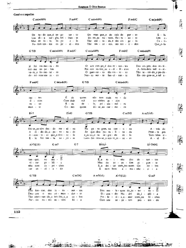 Geni e o Zepelim | PDF