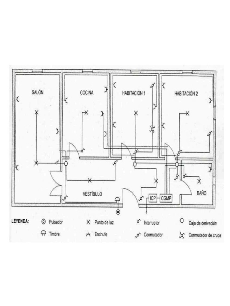 Diagrama Electrico De Casa Habitacion Electricidad: Distribu